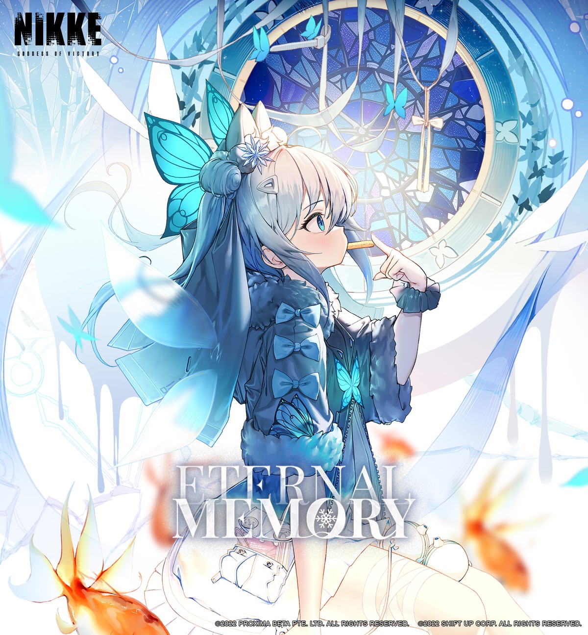 nikke the goddess of victory n102 (nikke) animal ears bandages wings | #1048377 | yande.re